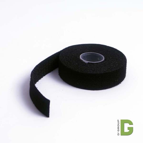 VELCRO kabel strips 3M x 20mm, Sort, - dGroup